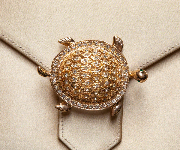 Gold Turtle Large Brooch – Wilbur & Gussie